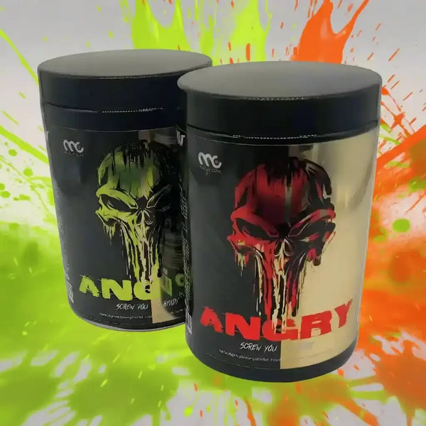 Muscle Clinic Angry Pre Workout Booster 300g - Trainingsbooster ...